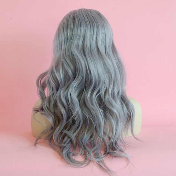 Accessories | 24 Silver Lace Front Wig | Poshmark